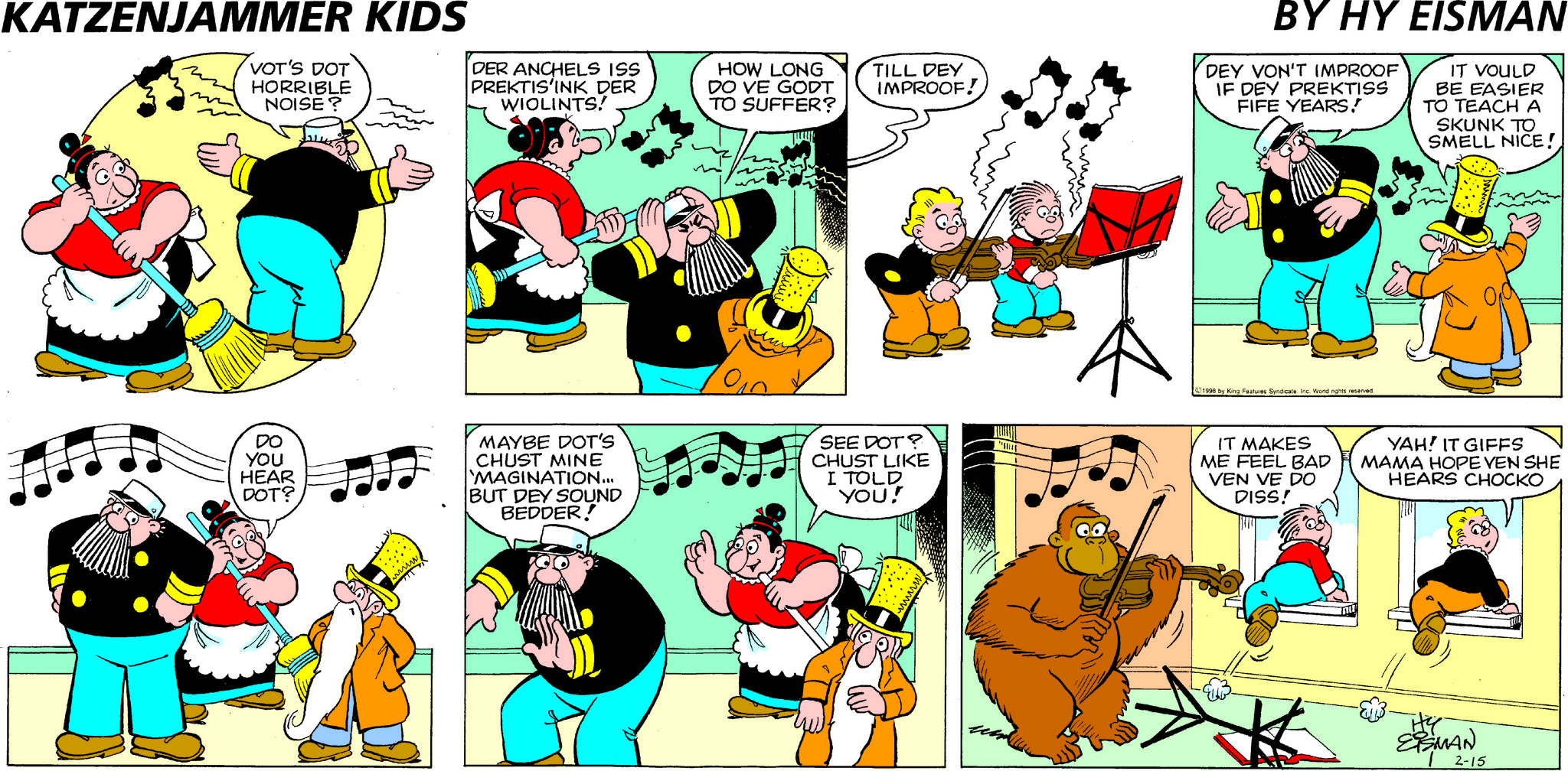 Katzenjammer Kids Comic Strip 2026-02-15 | Comics Kingdom
