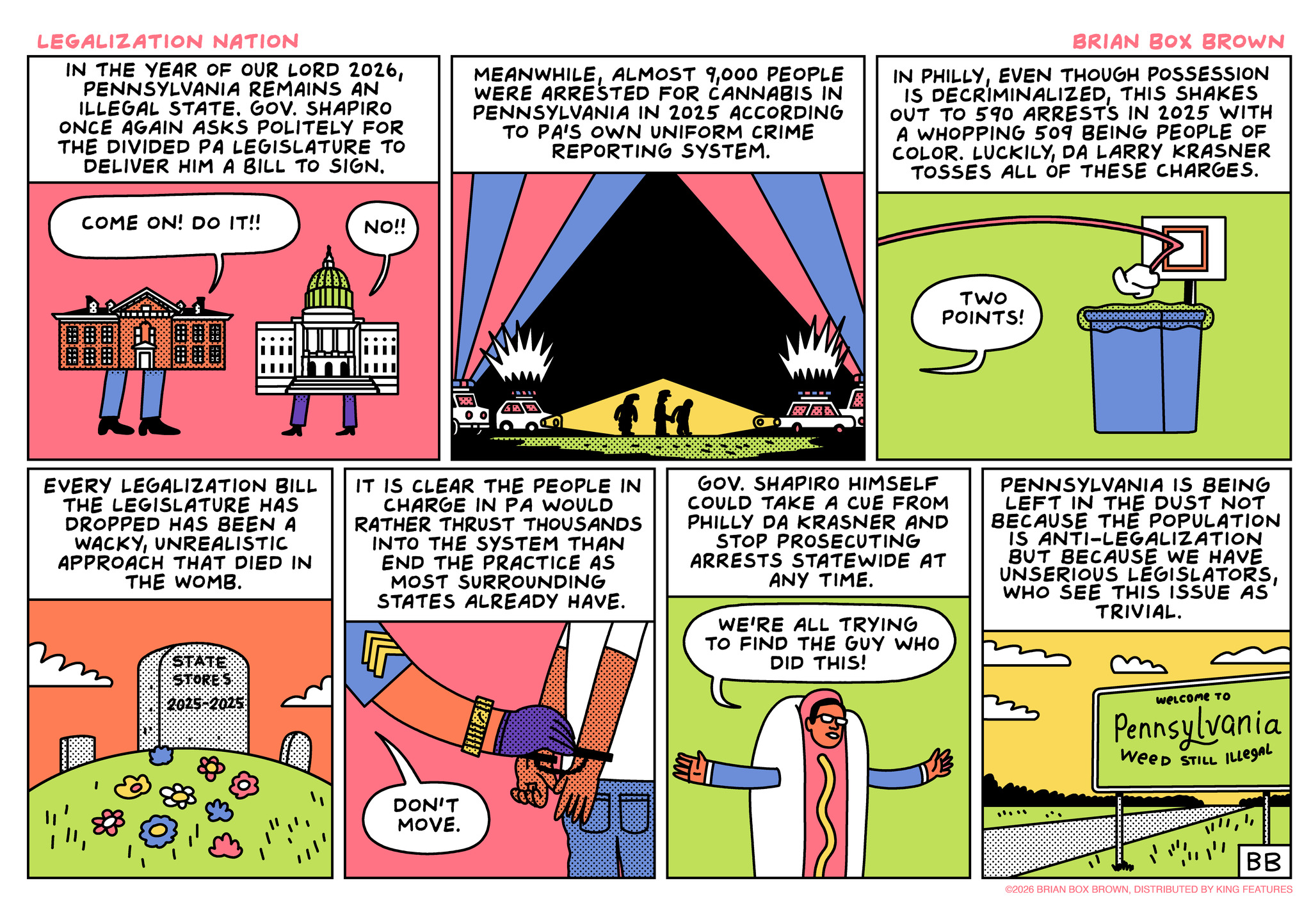 Legalization Nation Comic Strip 2026-02-11 | Comics Kingdom