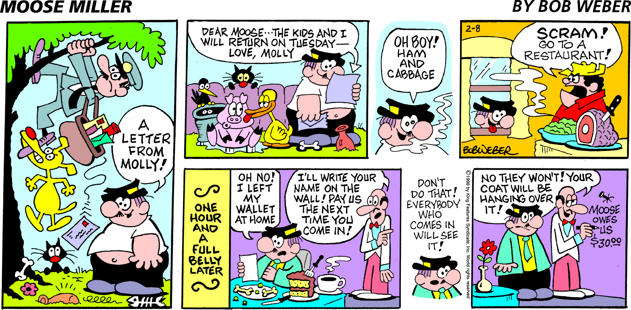 Moose And Molly Comic Strip 2026-02-08 | Comics Kingdom