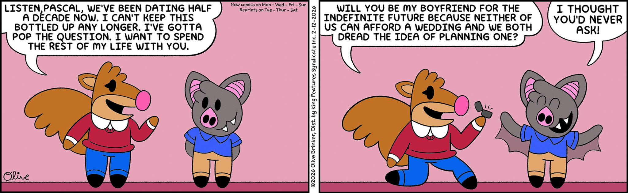 Rae The Doe Comic Strip 2026-02-12 | Comics Kingdom
