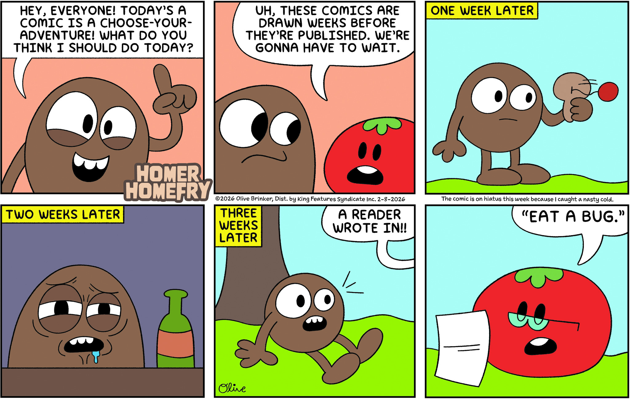 Rae The Doe Comic Strip 2026-02-08 | Comics Kingdom