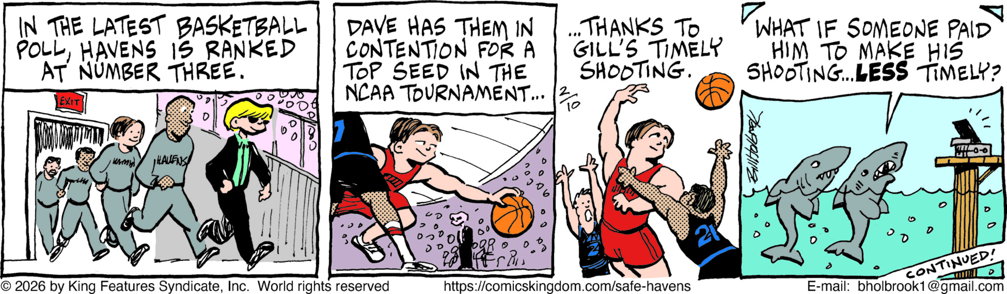 Safe Havens Comic Strip 2026-02-10 | Comics Kingdom