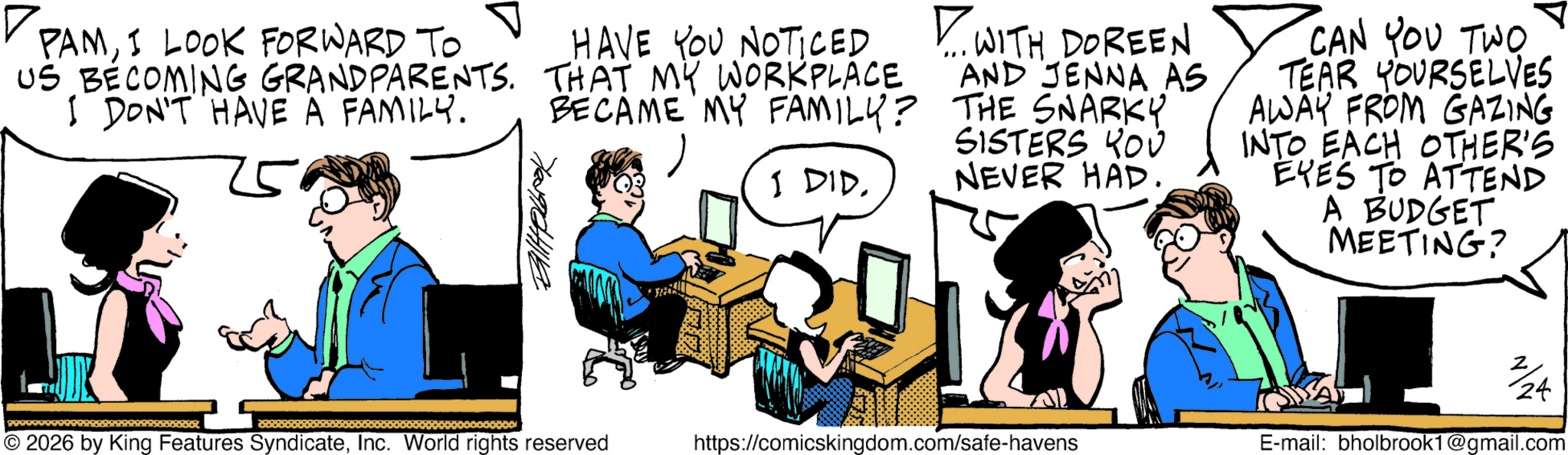 Safe Havens Comic Strip 2026-02-24 | Comics Kingdom