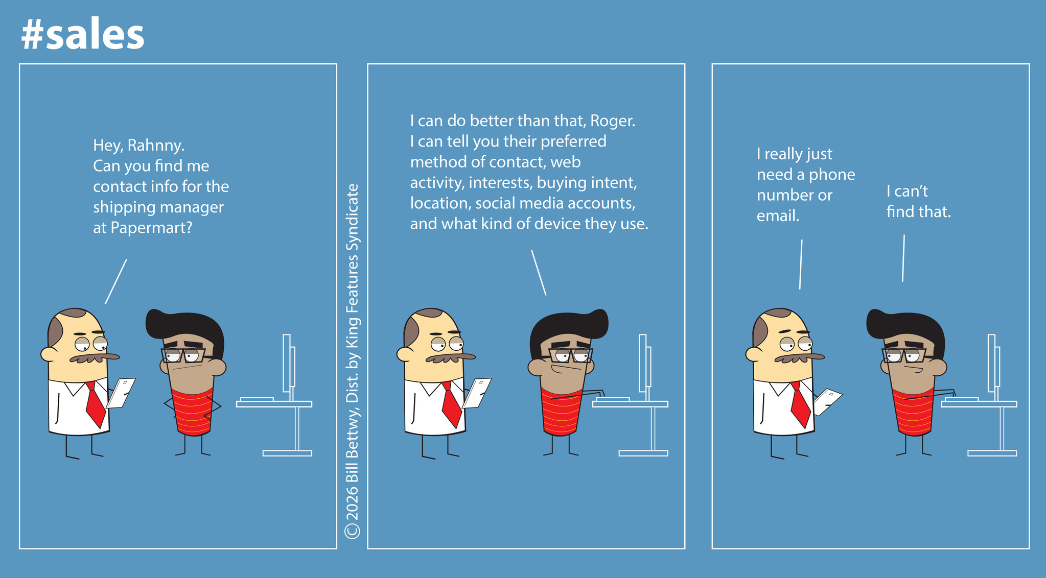 Sales Comic Strip 2026-02-06 | Comics Kingdom