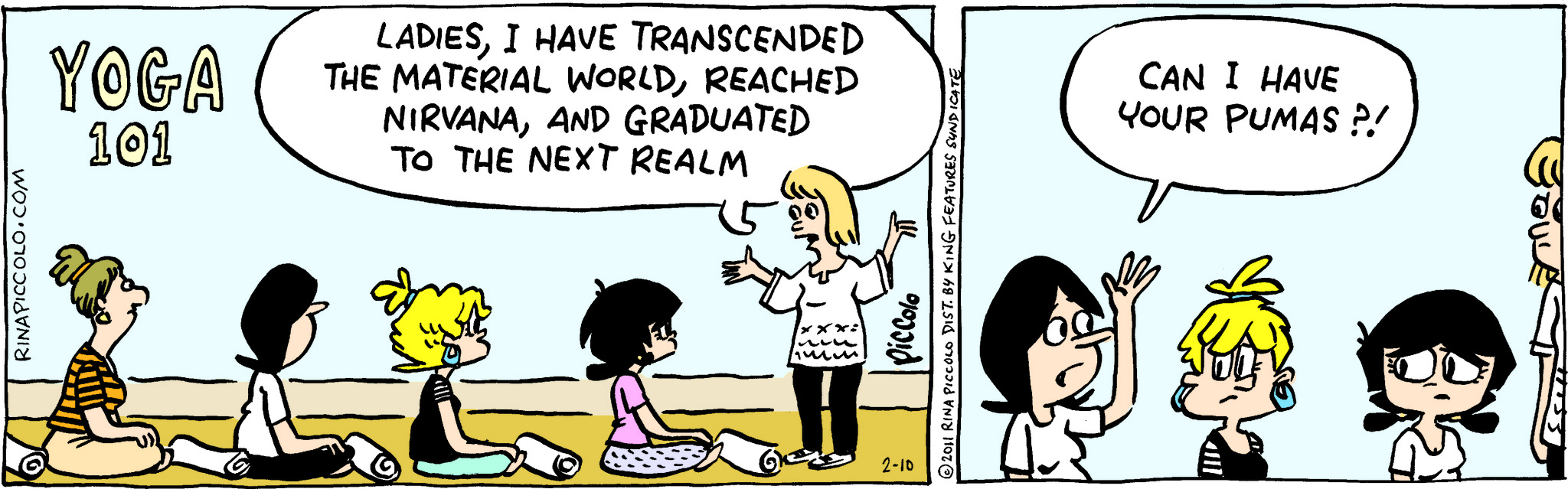 Tina’s Groove Comic Strip 2026-02-12 | Comics Kingdom