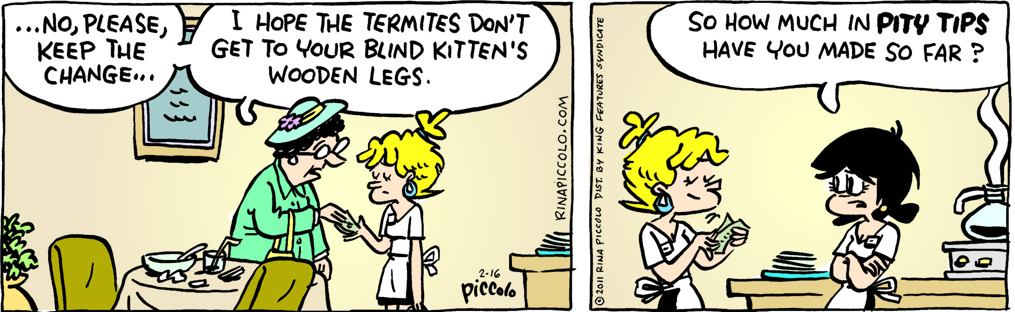 Tina’s Groove Comic Strip 2026-02-18 | Comics Kingdom