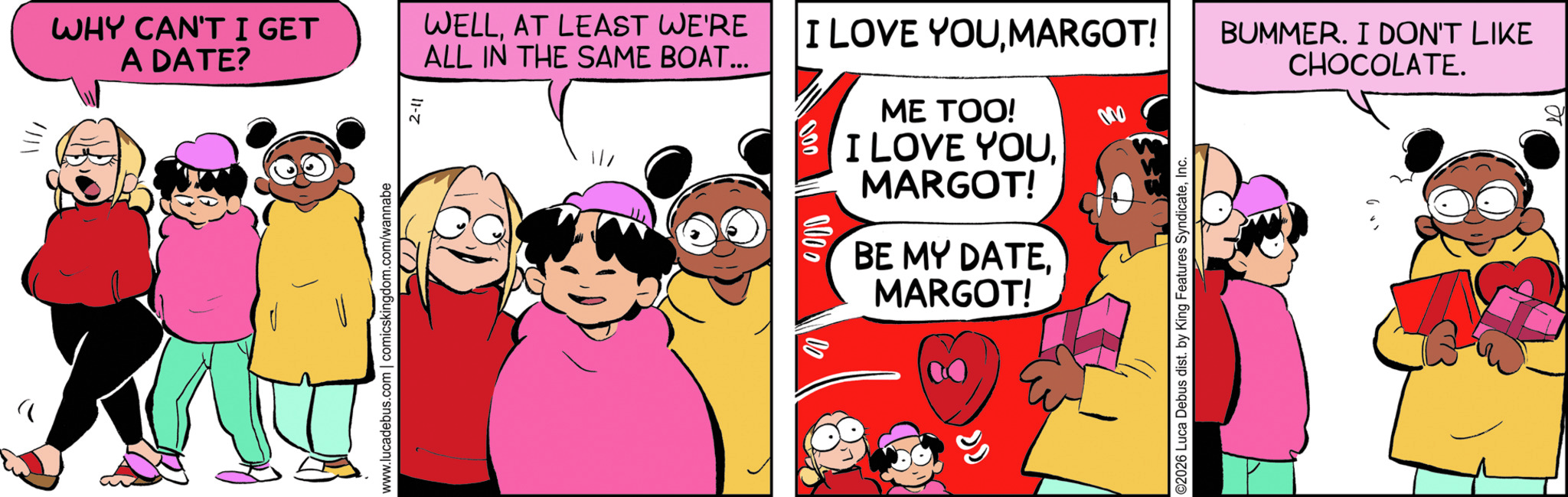 Wannabe Comic Strip 2026-02-11 | Comics Kingdom