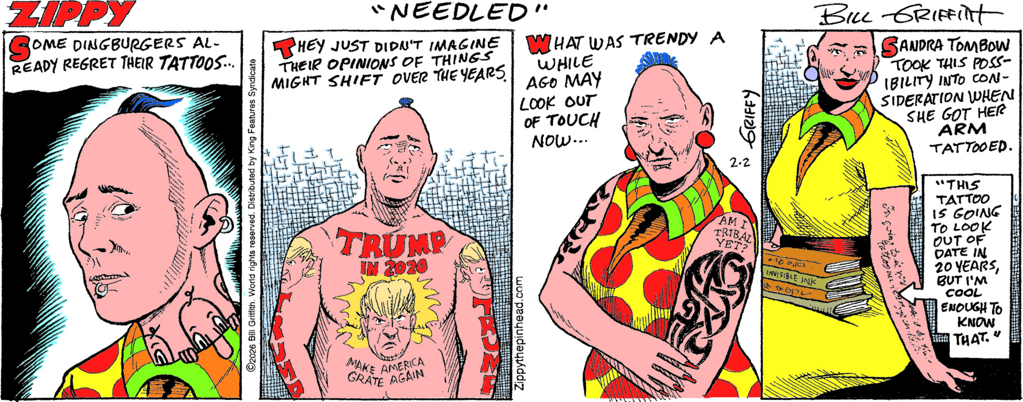 Zippy The Pinhead Comic Strip 2026-02-02 | Comics Kingdom