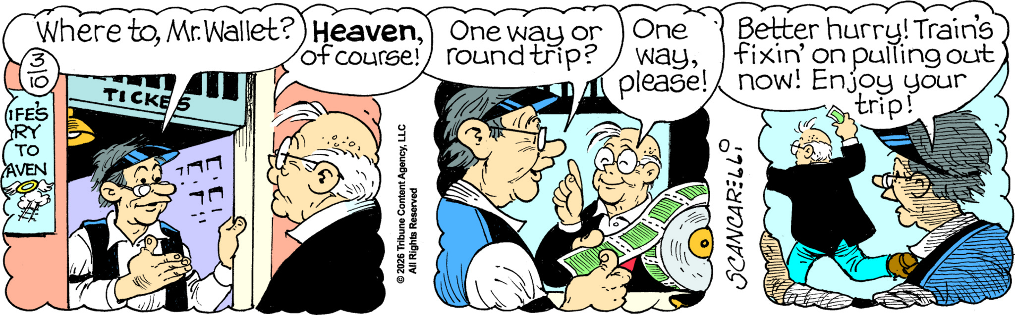 Gasoline Alley Comic Strip 2026-03-10 | Comics Kingdom