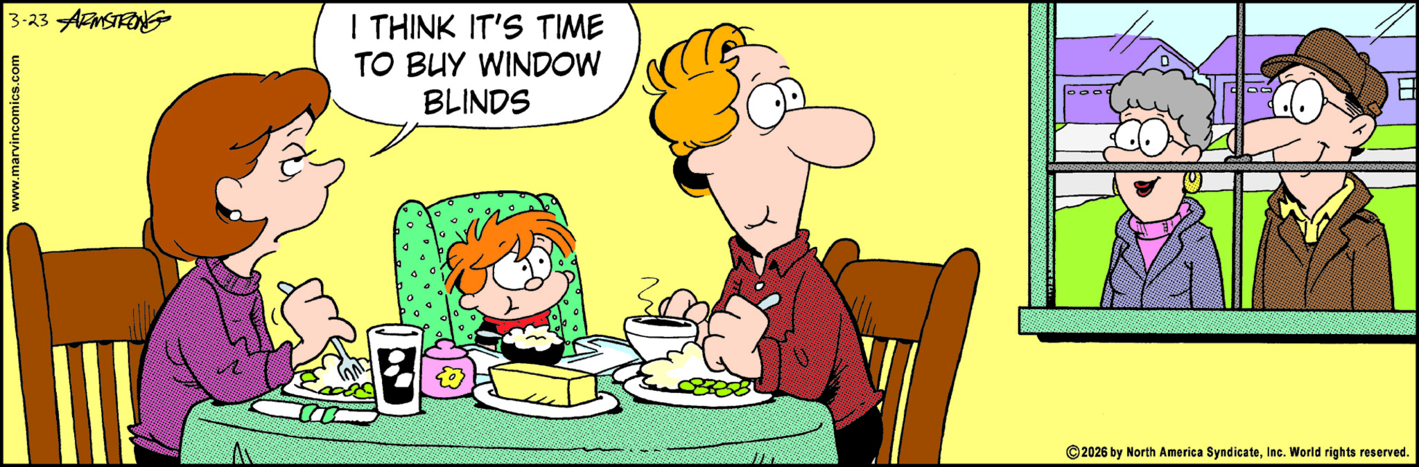 Marvin Comic Strip 2026-03-23 | Comics Kingdom