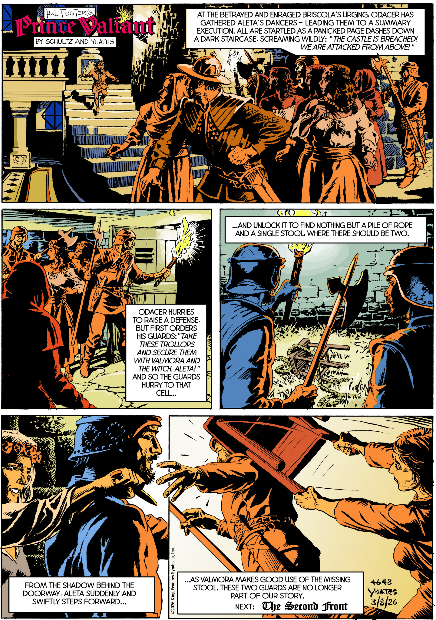 Prince Valiant Comic Strip 2026-03-08 | Comics Kingdom
