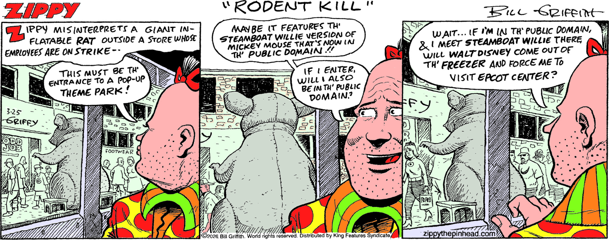 Zippy The Pinhead Comic Strip 2026-03-25 | Comics Kingdom