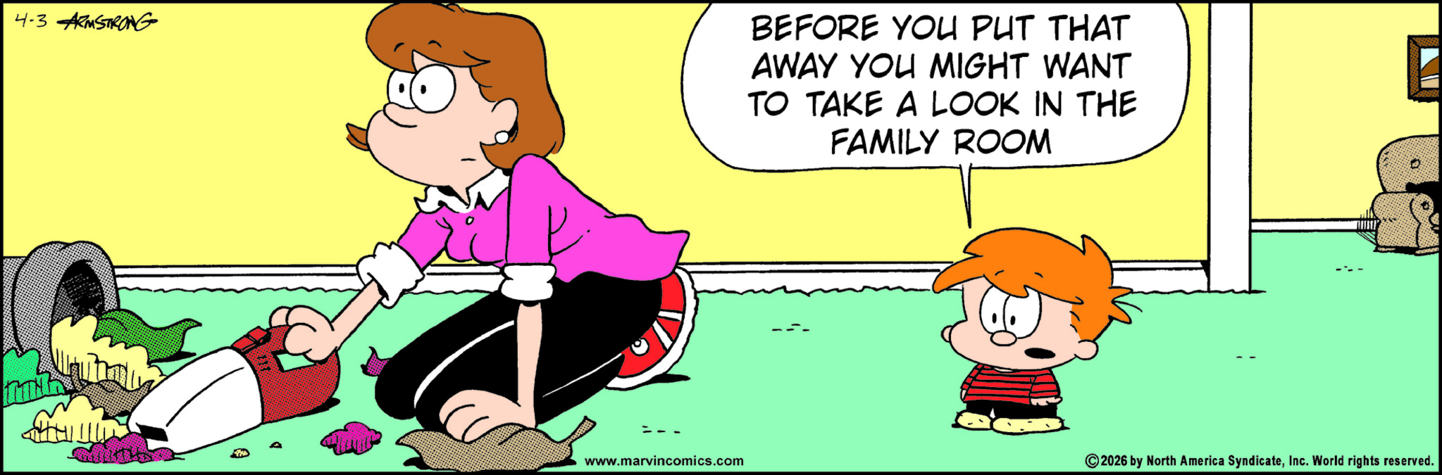 Marvin Comic Strip 2026-04-03 | Comics Kingdom