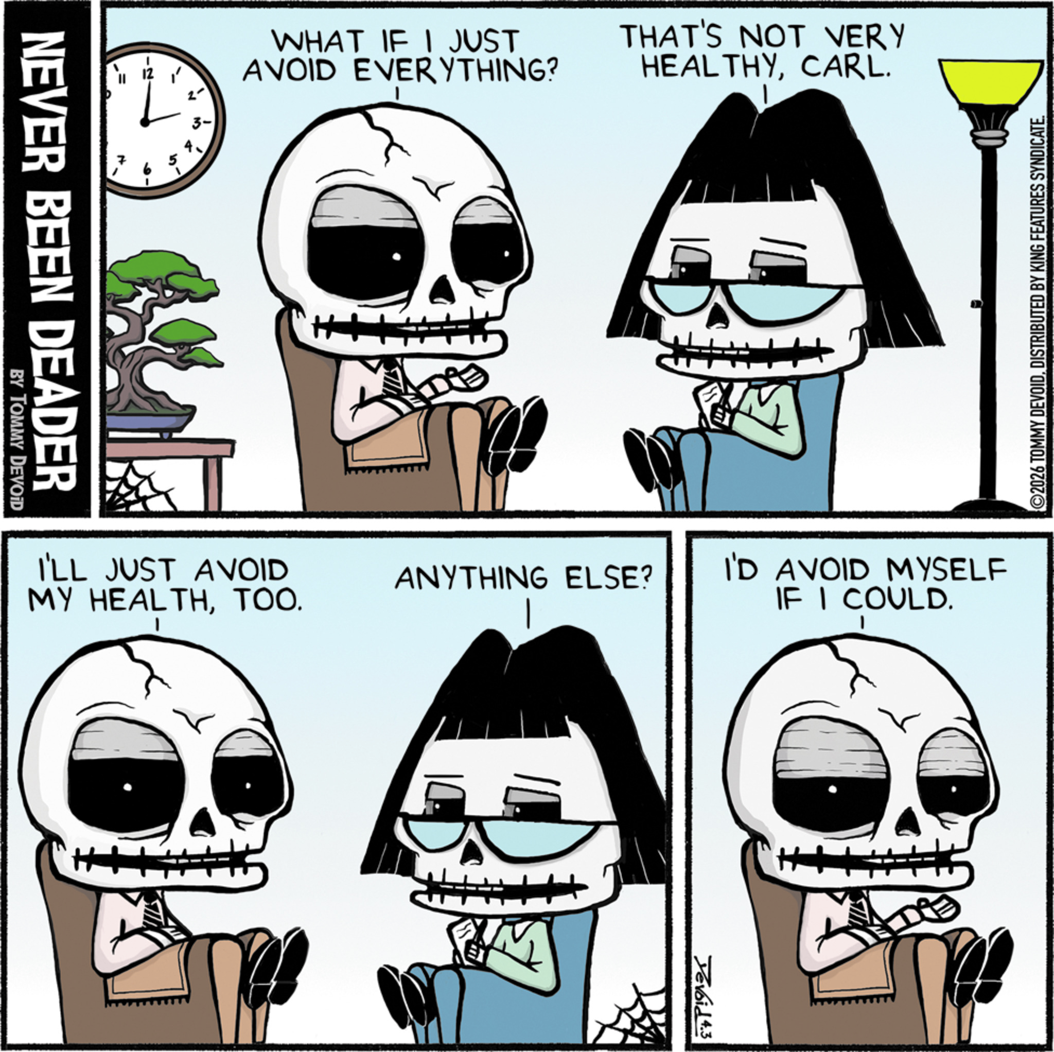 Never Been Deader Comic Strip 2026-04-03 | Comics Kingdom
