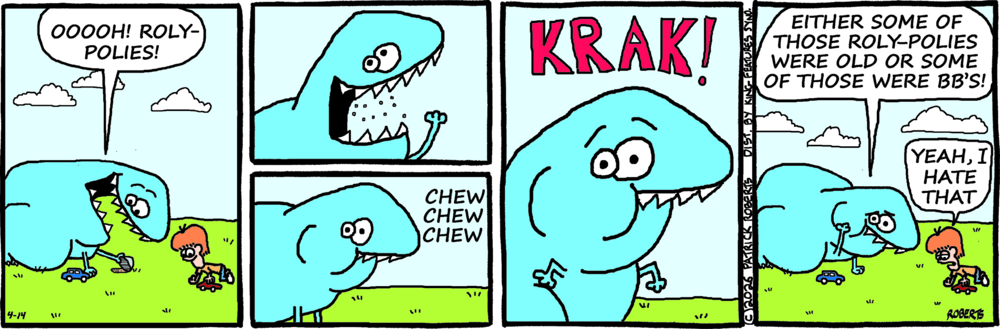 Todd The Dinosaur Comic Strip 2026-04-14 | Comics Kingdom